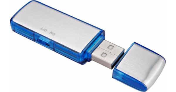 Κοριός Παρακολούθησης Χωρητικότητας 8GB USB Stick σε Ασημί Χρώμα